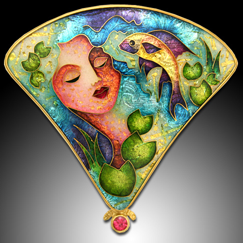 Enamel jewelry: palette of glass | the jewelry loupe